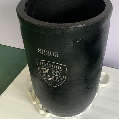 China Silicon Carbide Graphite Crucible for Aluminum Melting for sale