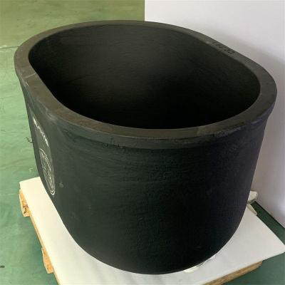 China Properties Of Silicon Carbide Thermal Shock Resistance Refractory Solutions Crucible for sale