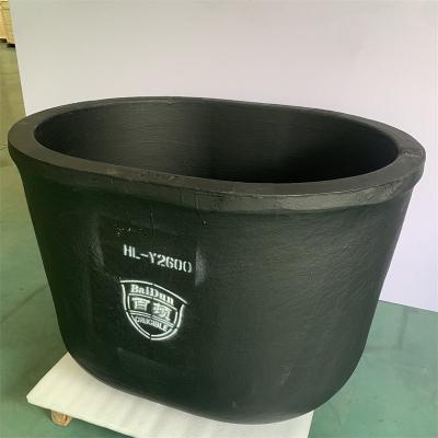 China High Purity black Silicon Carbide Crucible Premium Ensuring Consistent Performance for sale