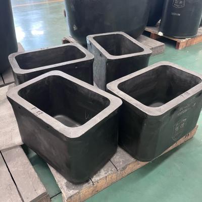 China Silicon Carbide Graphite Crucible for Aluminum Melting for sale