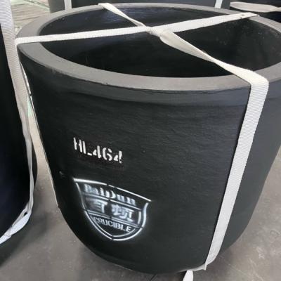 China Crisol de arcilla de grafito para fundir metales no ferrosos Alta conductividad térmica en venta