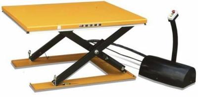 China Factory Professional Electric Pallet Lifter 1500kg Capacity Ultra Low Profile Scissor Lifting Table Platform for sale