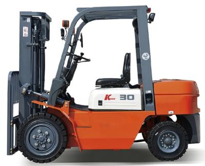 China 3 Ton Forklift Diesel Forklift 3M 4M 5M 6M Triplex Mast China Forklift For Warehouse for sale