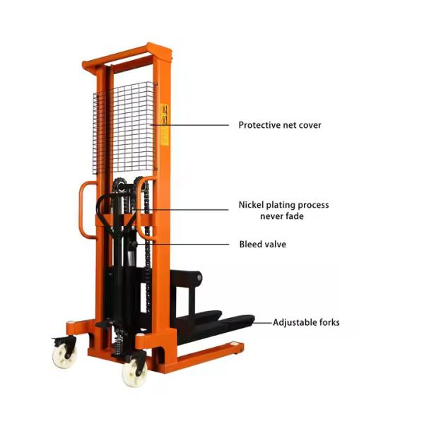 Quality China Hand Hydraulic Pallet Forklifts 1000kg Capacity Manual Hydraulic Pallet for sale