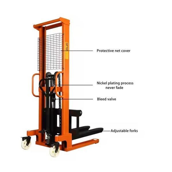 Quality China Hand Hydraulic Pallet Forklifts 1000kg Capacity Manual Hydraulic Pallet for sale