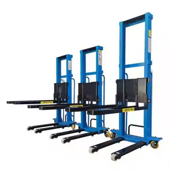 Quality Hydraulic Small Hand Remote Control Forklift Semi Electric Portable 500 kg for sale