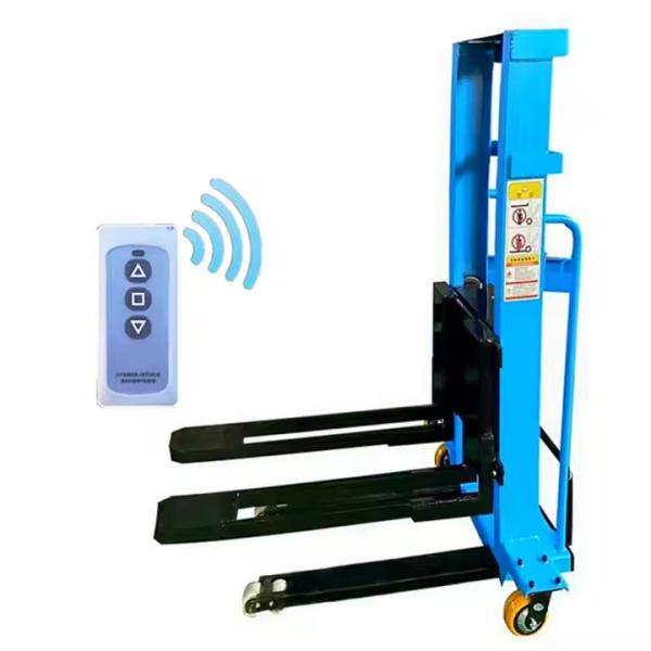 Quality New Condition Forklift Installation 1000kg & 1300mm Semi-Electric Manual Truck for sale
