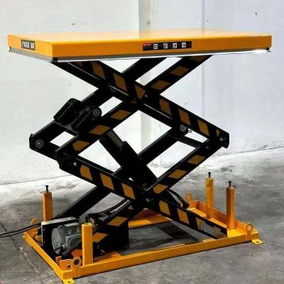 China Customized Electric Hydraulic Fixed Scissor Lift Platform Stationary Cargo Lift for Factory and Workshop for sale
