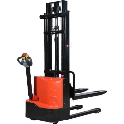 China 1.5T Electric Walkie Stacker Hot Selling All Terrain Electric Hydraulic Lifting Pallet Truck up to 3000mm Cargo Pallet Stacker Truck for sale