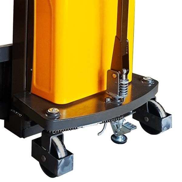 Quality Fully Electric Hydraulic Pallet Stacker New 1.5 Ton Capacity 2.5M & 3M Lifting for sale