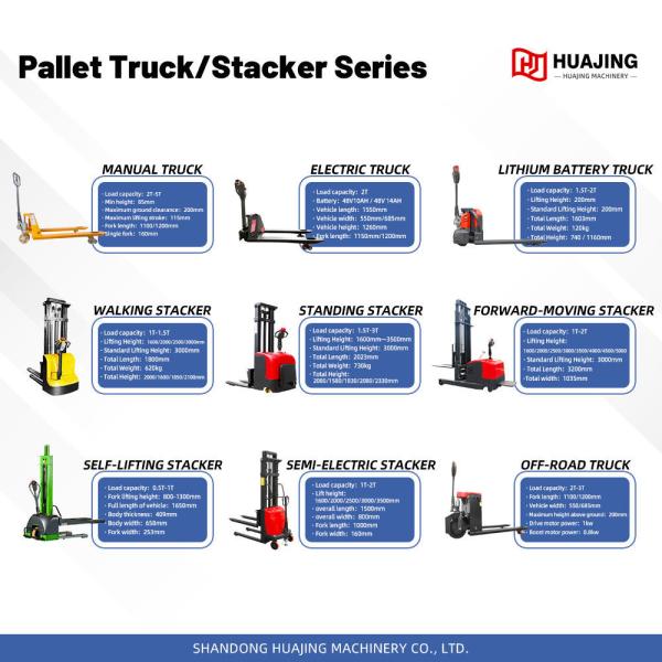 Quality Pallet Stacker 2 Ton 2 Meter Walking Type Electric Hydraulic Self Loading for sale
