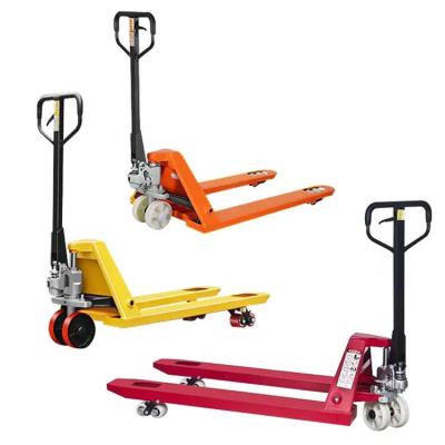 China 3 Ton Capacity Forklifts Manual Handling Trolley 3000kg 5000kg Hand Pallet Jacks Hydraulic Hand Jack Pallet Trucks for sale