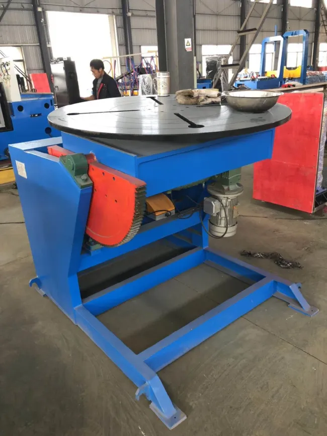 Automatic Portable Welding Positioner with Chuck Welding Table