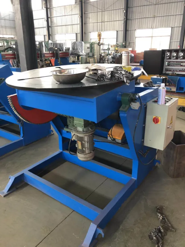 Automatic Portable Welding Positioner with Chuck Welding Table