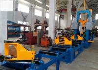 China Web Height 1500mm H Beam Assembly Machine 16mm Auto Manual Welding for sale