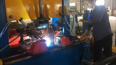 China TIG MIG Assembly H Beam Welding Production Line Machine With Automatic Spot Welding for sale