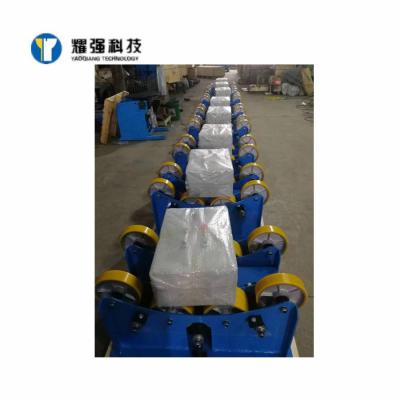 Cina Piccolo tipo regolabile rotatori ruota d'acciaio della saldatura di 3T o ruota dell'unità di elaborazione per il carro armato del tubo in vendita