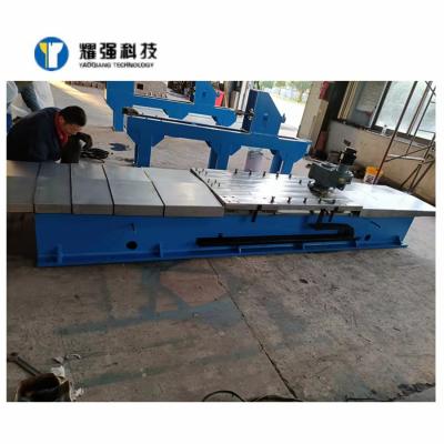 China Heavy Horizontal Metal Face Milling Machine For H Beam Box Beam Wich PLC Control for sale