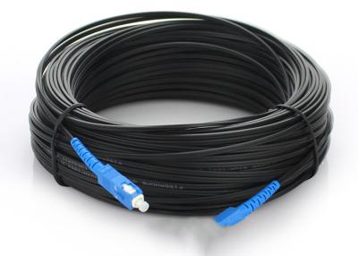 Cina saltatore semplice della fibra del saltatore FTTH della fibra di singolo modo del cavo flessibile dello Sc UPC FTTH di 50M Outdoor Drop Cable in vendita