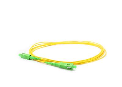 Cina La comunicazione a fibra ottica di MP G652D Dia2mm cabla lo Sc APC a Sc APC in vendita