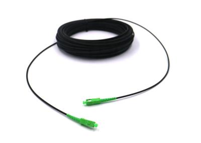 Cina Cavo a fibra ottica nero corazzato di comunicazione dello Sc APC G657A1 in vendita