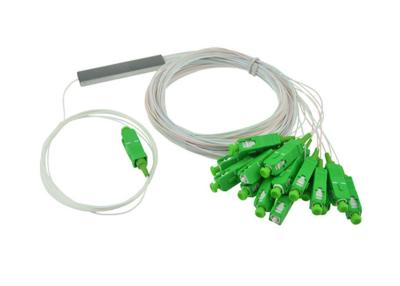 Cina 1 separatore dello SpA di fibra ottica di 21 41 81 16 0.9mm con il connettore dello Sc APC in vendita