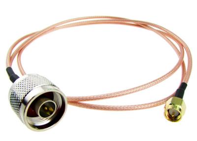 Cina Fermaglio maschio basso di DC-11GHz PIM RG195 rf Jumper Cable With SMA in vendita