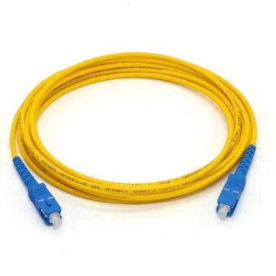 Cina PVC dei saltatori G652d della fibra di singolo modo di simplex del PC 3.0mm dello Sc dello Sc in vendita
