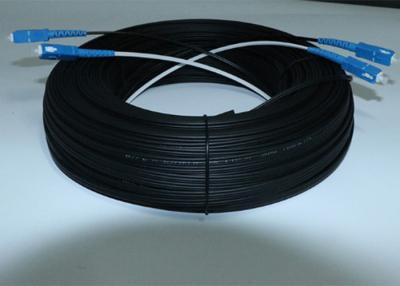 Cina Cavo a fibre ottiche piano dell'interno ed all'aperto G657A1 di goccia di FTTH in vendita