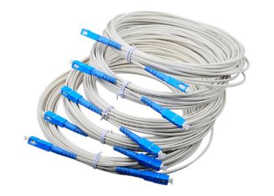 Cina Cavo a fibre ottiche piano dell'interno ed all'aperto G657A1 di goccia di FTTH in vendita