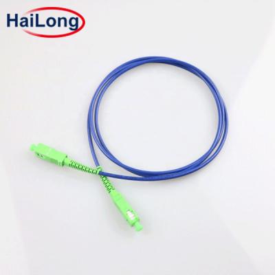 Cina cavo di toppa a fibra ottica semplice dello Sc APC FTTX di 3mm in vendita