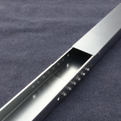 Cina Metallo d'acciaio Tray Electrical With Cover di RoHS del canale per cavi di Ftth in vendita