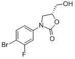 China (5R)-3-(4-Bromo-3-fluorophenyl)-5-hydroxymethyloxazolidin-2-one(Tedizolid intermediate) for sale