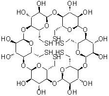 China 6A,6B,6C,6D,6E,6F-Hexathio-alpha-cyclodextrin[180839-60-5] for sale