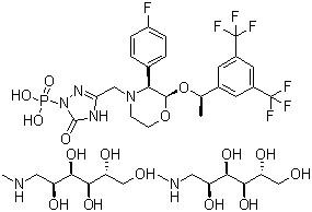 China Fosaprepitant dimeglumine  [265121-04-8] for sale