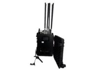 Quality Flexible Backpack Drone Jammer AC220V 2.4G/5.8G Bands With Real Time Monitoring for sale