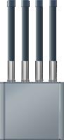 Quality High Performance Drone Detection Device 2.4GHz/5.8GHz Integrated 10dBi Antenna for sale