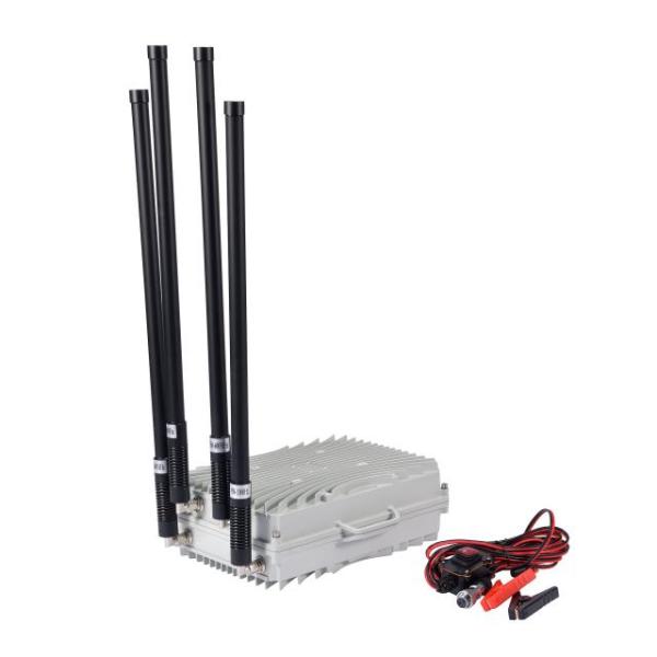 Quality 4-Channel Drone Jammer 50W High Power 620MHz-1050MHz Frequency Coverage Ultra for sale