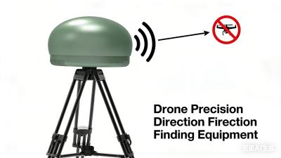 China Anti-drone direction finding equipment with power consumption ≤120W for sale