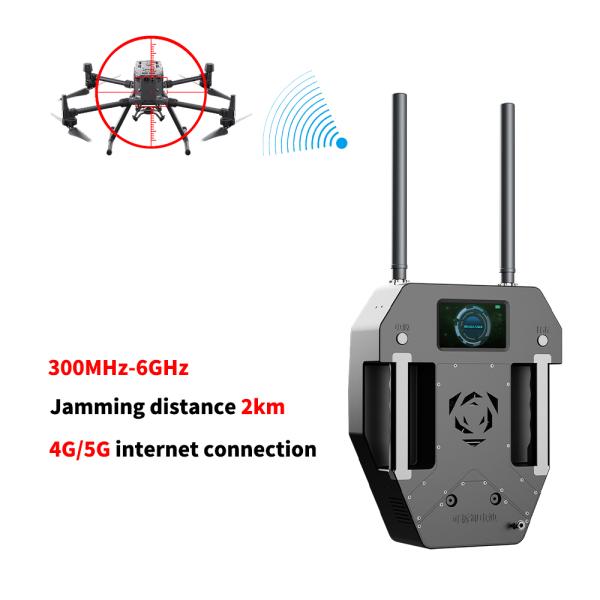 Quality 4G/5G networking, low price, 300-6000MHz full frequency coverage JDY-300T UAV defense device for sale