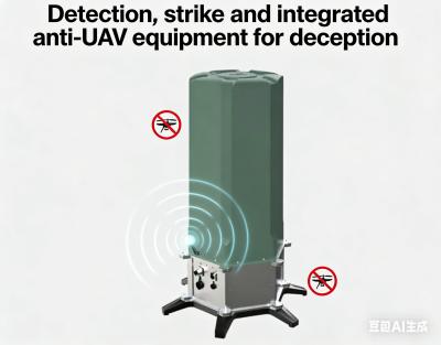 China High-performance drone defense system with detection and jamming capabilities. for sale
