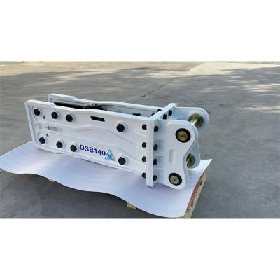 China Excavator Top Type Hydraulic Breaker 140mm Wide Chisel Hydraulic Rock Hammer for sale