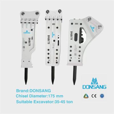 중국 35 톤 45 톤 굴착기를 위한 SB151 유압 차단기 175mm 넓은 끌 굴착기 바위 망치 판매용