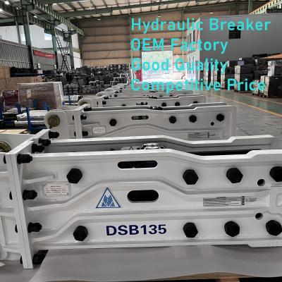 중국 Excavator Hydraulic Breaker Mining Tunnel Rock Drilling Excavation Concrete Breaking Dismantling Equipments 판매용