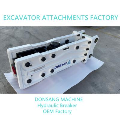 중국 Excavator Hydraulic Breaker Rock Hammer 150mm Wide Chisel Hydraulic Rock Hammer HB30G SB81 For 28 Ton 35 Ton OEM Factory 판매용