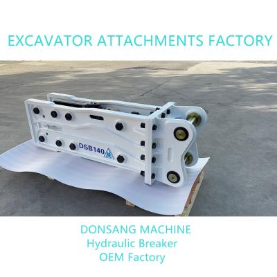China 20 Ton Excavator Rock Breaker Hydraulic Demolition Hammer for Heavy Duty Work Mining for sale