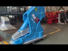 ISO-hydraulische betonverpulveringsinstallatie voor een graafmachine van 4-5 ton