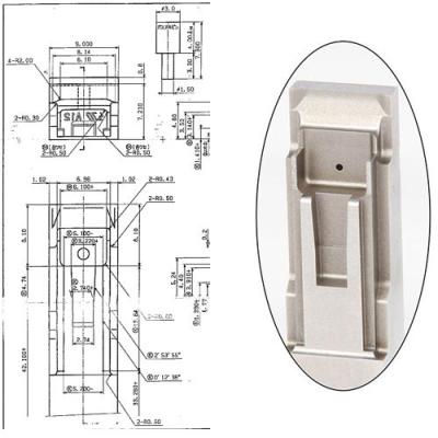 China Electrical discharge machining,EDM machining,wire edm machining,turning parts and drawings,die tooling spare parts for sale