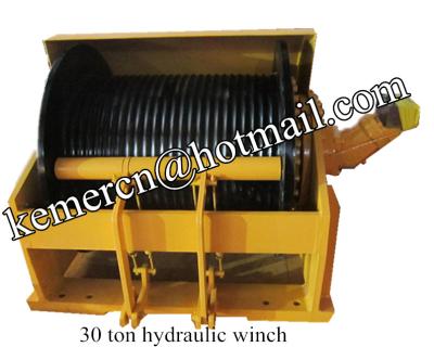 China 30 ton hydraulic winch hoisting winch for sale
