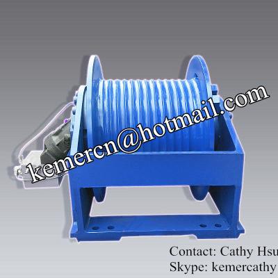 China high speed hydraulic winch with pull force 5 ton for sale
